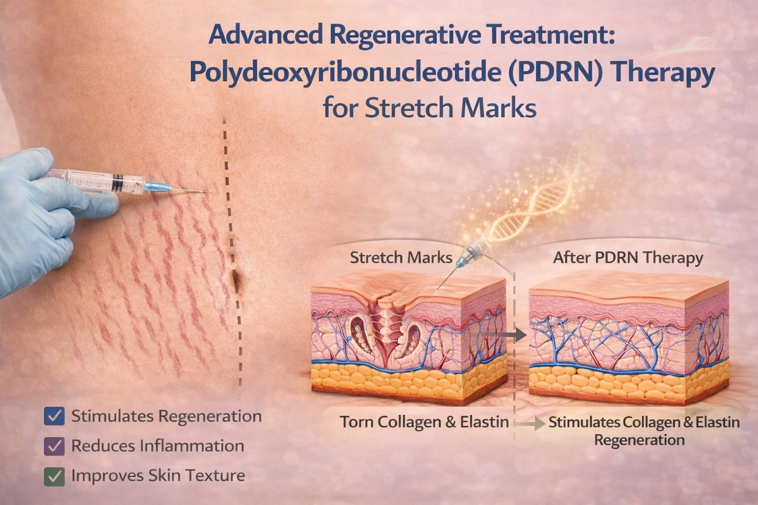 Stretch Marks Treatment Abu Dhabi | EDCC Dermatology